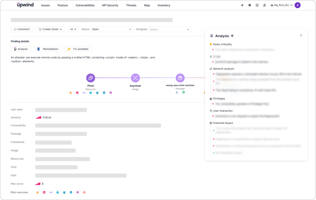 Vulnerability Management - Upwind | Cloud Security Happens at Runtime
