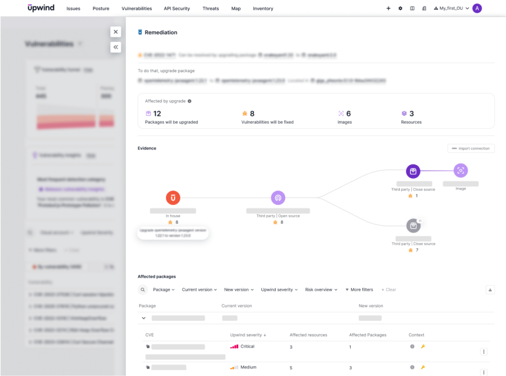Vulnerability Management - Upwind | Cloud Security Happens at Runtime