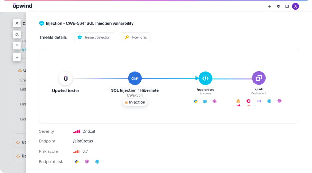 Runtime API Security - Upwind | Cloud Security Happens at Runtime