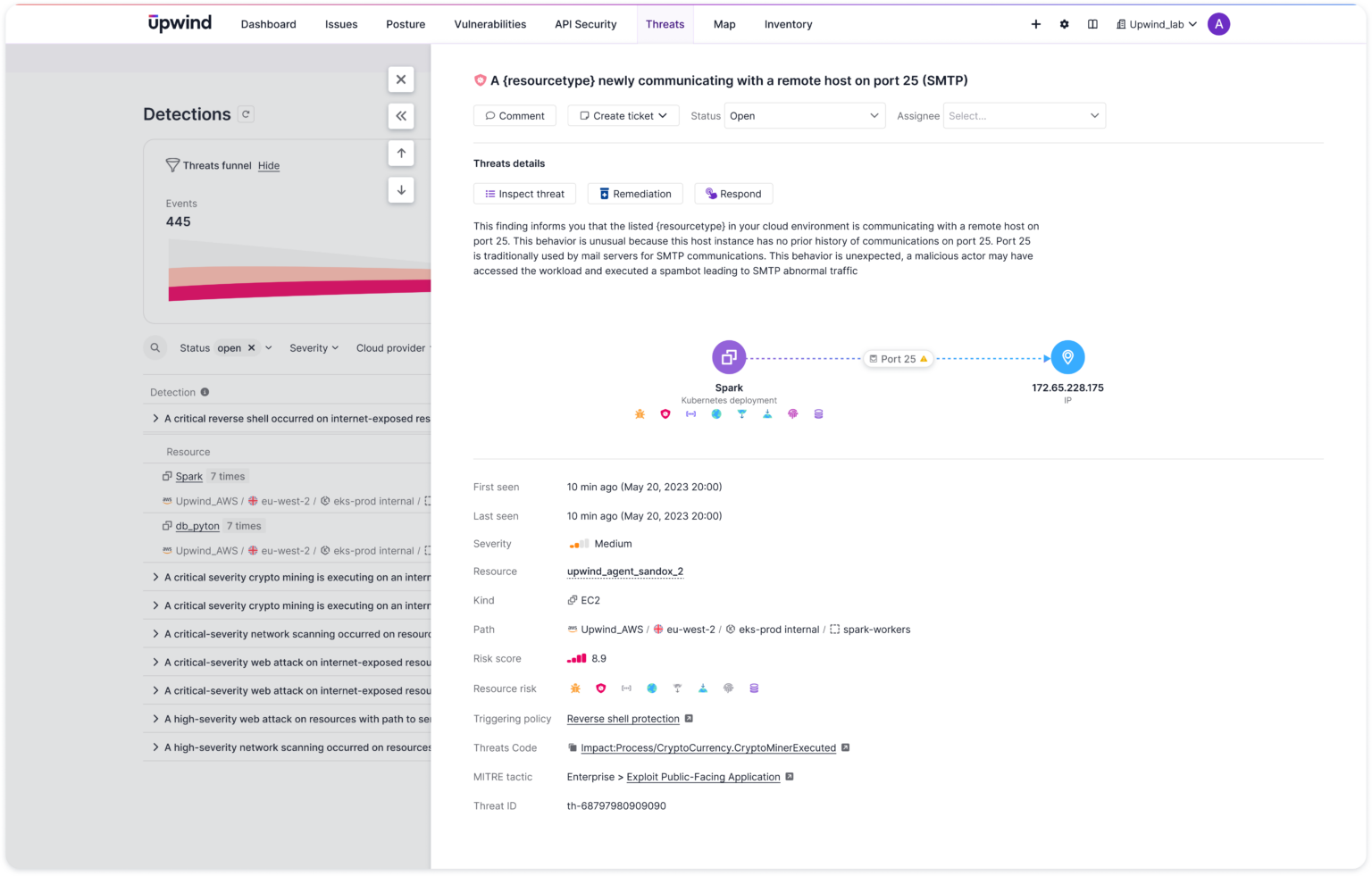 Feed - Upwind | Cloud Security Happens at Runtime