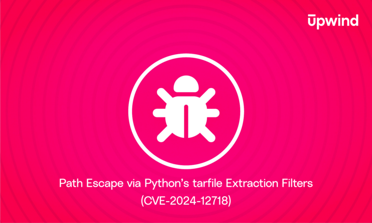 CVE-2024-12718: Path Escape via Python’s tarfile Extraction Filters - Upwind