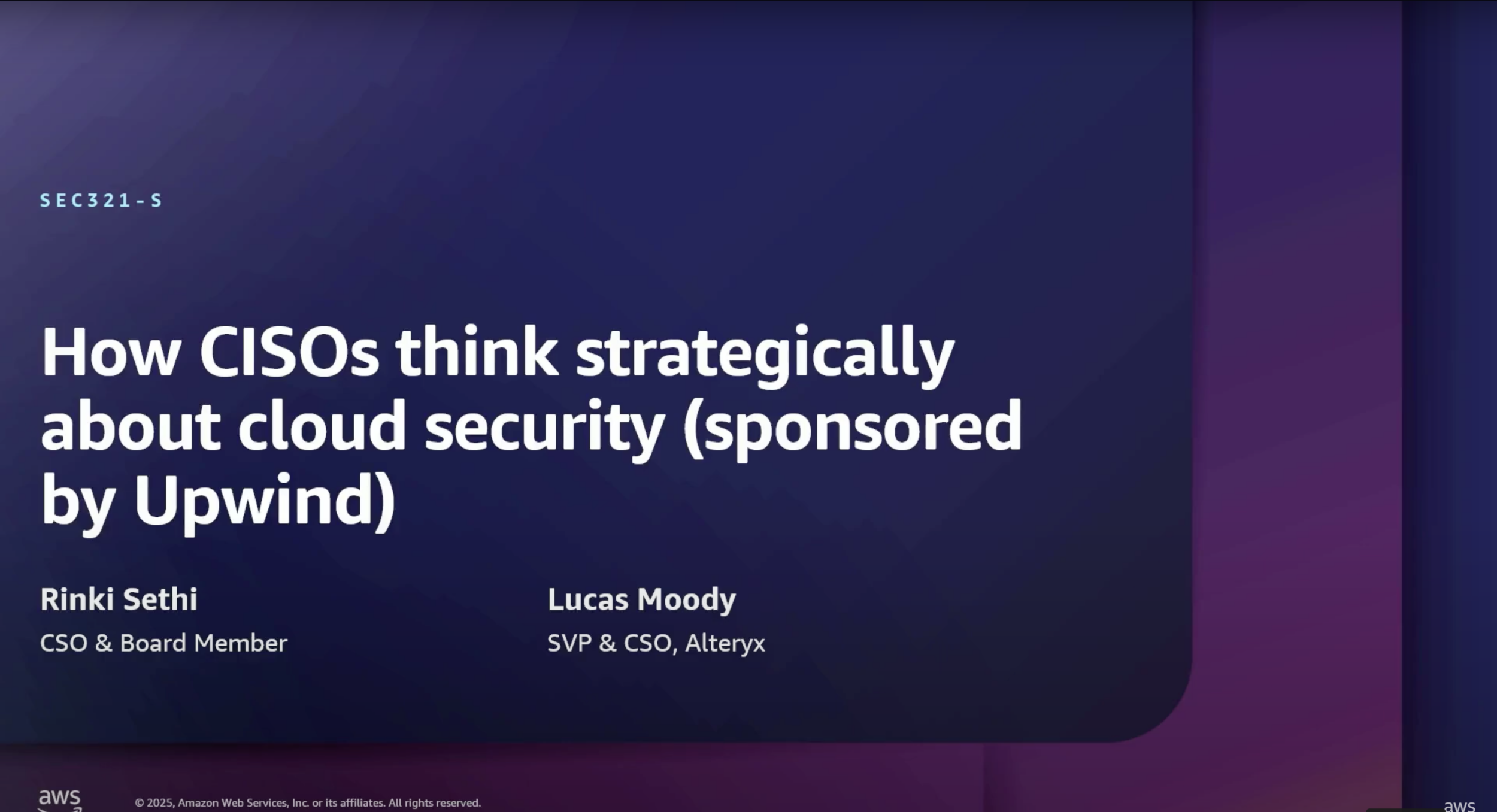 How CISOs Think Strategically About Cloud Security - Upwind